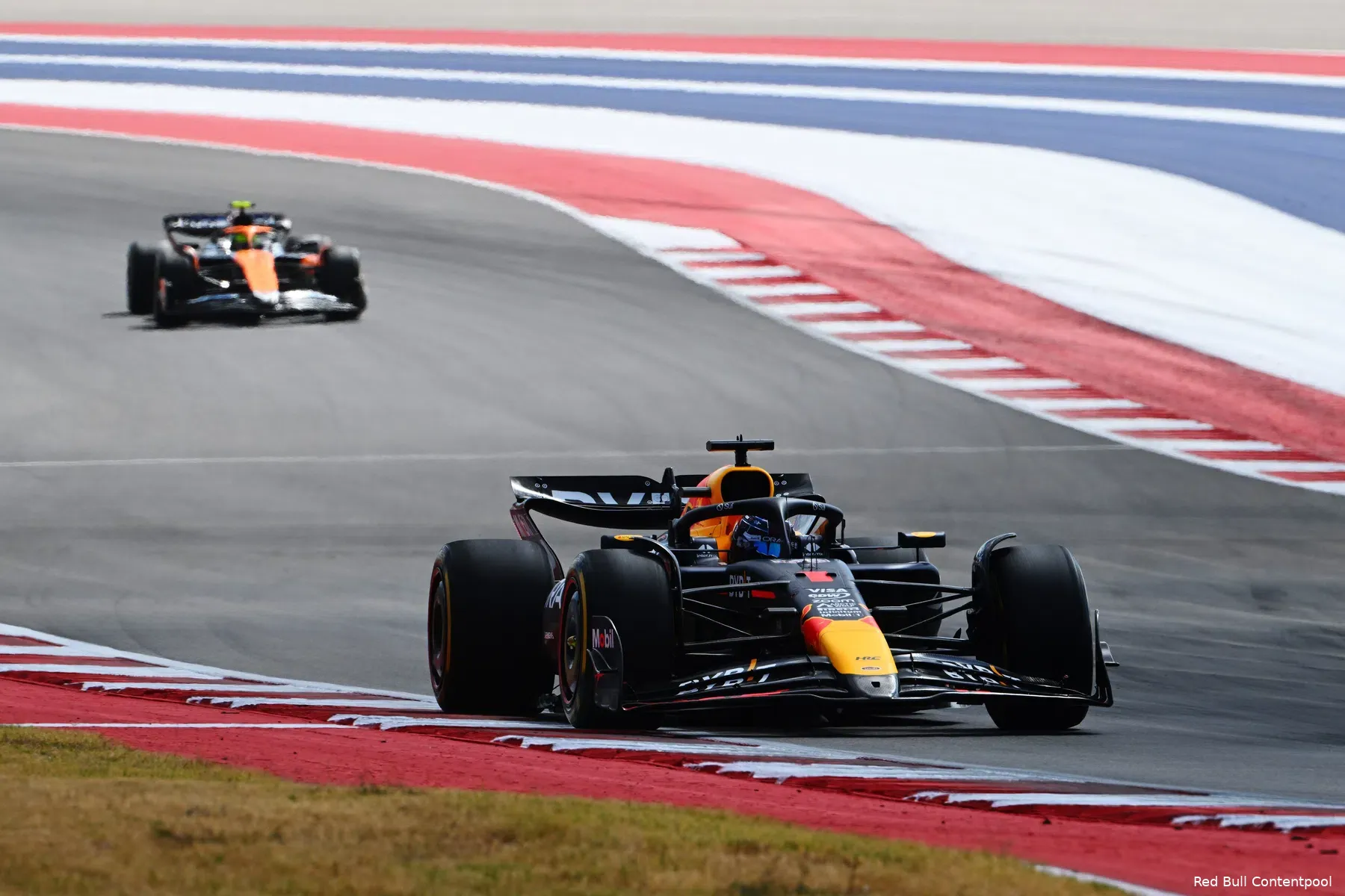 Dit is de definitieve startopstelling voor de GP van de Verenigde Staten